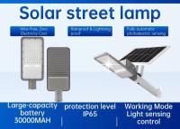 China Outdoor Wall All In One Solar LED Street Light Dusk To Dawn 40w 150w 200w 400w for sale