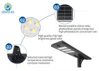 China Separated Motion Sensor Solar Led Streetlight DC 100W 200W 300W 400W IP66 for sale