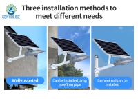 China Outdoor LED Integrated All in One Solar Street Light Ip65 Waterproof 200W 400W for sale