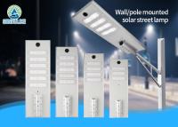 China DC12V Solar Powered LED Street Lights Wall / Pole Mounted With 50000 Hour Lifespan for sale