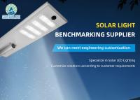 China DC12V Solar Powered LED Street Lights Wall / Pole Mounted With 50000 Hour Lifespan for sale