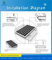 China Photovoltaic Aluminum Brackets For Color Steel Tiles for sale