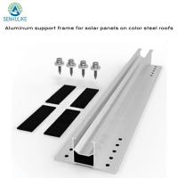 China Photovoltaic Aluminum Brackets For Color Steel Tiles for sale