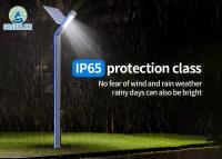 China High Pole Integrated Solar Street Lamp LED Bright Waterproof for Outdoor Garden Landscape for sale
