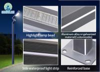 China Outdoor Led Solar Garden Light Integrated Smart IP65 60W for sale