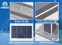 China Outdoor Aluminium Led All in One Solar Street Light Ip65 Waterproof 240w 300w 400w 500w 600w for sale