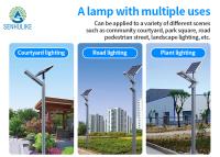 China Outdoor Aluminium Led All in One Solar Street Light Ip65 Waterproof 240w 300w 400w 500w 600w for sale
