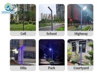 China Garden Outdoor Aluminium All in One Led Solar Street Light Waterproof for sale