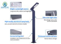 China High Lumens All in One Solar Street Light With IP65 Waterproof Aluminum for sale