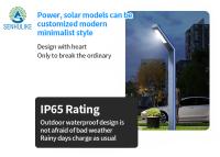 China Outdoor Community Led Solar Street Lamp IP65 Customizable 3m 3.5m for sale