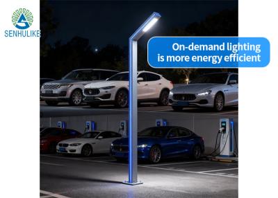 China Integrated Solar Powered Led Street Lights 3m 3.5m For Solar Working Station for sale