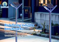 China Integrated Solar Powered Led Street Lights 3m 3.5m For Solar Working Station for sale