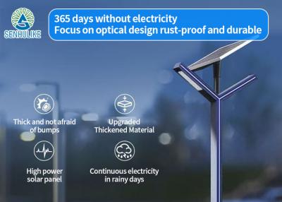 China Waterproof Ip65 Solar Powered LED Street Lights Outdoor 30 60 90 120W for sale