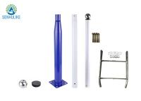 China Outdoor Straight Solar Street Lamp Pole Monitoring Bracket Vertical Pole Split Pole for sale
