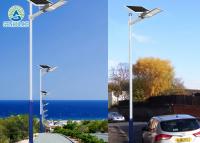 China Outdoor Straight Solar Street Lamp Pole Monitoring Bracket Vertical Pole Split Pole for sale