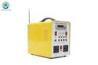 China All in One Portable Solar Power System AC Inverter 500W 300W DC 12V LED Bulbs Lighting for sale