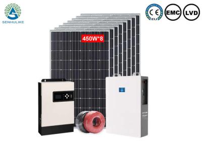 China Complete Solar Panel Kit 5000w 5KW For Off Grid Solar Power System for sale