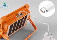 China Camping Emergency Outdoor Solar LED Floodlight Compact Portable for sale