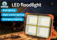 China Camping Emergency Outdoor Solar LED Floodlight Compact Portable for sale