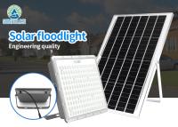 China Aluminum Solar Outdoor LED Flood Light 100W Outdoor Garden Security Lights for sale