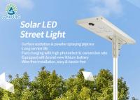 China LED Solar Street Light 5054 Beads IP66 Waterproof, Dusk to Dawn Automatic Lighting with Light & Time Control for sale