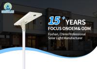 China LED Solar Street Light 5054 Beads IP66 Waterproof, Dusk to Dawn Automatic Lighting with Light & Time Control for sale