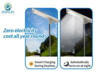 China LED Solar Street Light Microwave Motion Sensor, Aluminum Alloy Body Anti-Rust Durable for Outdoor Road for sale