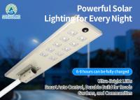 China Outdoor LED Solar Street Light IP66 Waterproof, 5054 LED Chips Monocrystalline Panel Long Service Life for sale