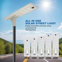 China IP65 Waterproof Solar Street Light with 5054 High-Brightness LED and Monocrystalline Silicon Solar Panel for sale