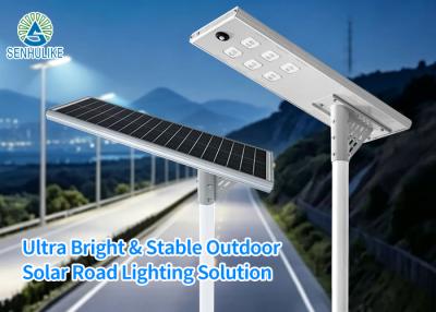 China Heavy Duty Integrated Solar Street Light, Rustproof Aluminum Body, IP65 Weatherproof, 3-5 Rainy Days Runtime for Roads Parking Lots Projects for sale