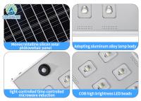 China Heavy Duty Integrated Solar Street Light, Rustproof Aluminum Body, IP65 Weatherproof, 3-5 Rainy Days Runtime for Roads Parking Lots Projects for sale