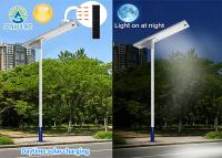 China COB Solar Street Light with Motion Sensor, Triple Control Modes, Easy Install, IP65 Waterproof for Farm & Warehouse Perimeter for sale