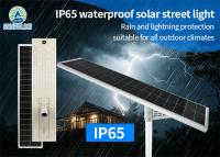 China COB Solar Street Light with Motion Sensor, Triple Control Modes, Easy Install, IP65 Waterproof for Farm & Warehouse Perimeter for sale