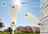 China All in One Solar LED Street Light with Microwave Motion Sensor, IP65 Waterproof Auto On/Off, Easy Install for Outdoor Road for sale