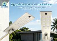 China All in One Solar LED Street Light with Microwave Motion Sensor, IP65 Waterproof Auto On/Off, Easy Install for Outdoor Road for sale