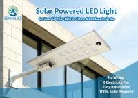 China Integrated Solar LED Street Light COB High Brightness, Monocrystalline Solar Panel 3-5 Days Rainy Day Backup for sale