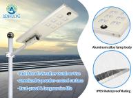 China All-in-One Solar Street Light with Light Control & Timer, Brand New Lithium Battery Rustproof Aluminum Housing for sale