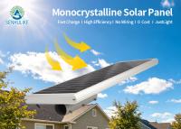 China Smart All in One Solar LED Street Light Auto Dusk Dawn, Microwave Sensing Energy Saving, IP65 Weatherproof for sale