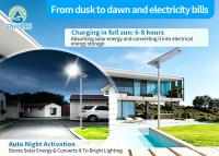 China Off-Grid Solar Street Light with Monocrystalline Panel & Lithium Battery, Auto Dusk to Dawn, Ideal for Farms Remote Villages Without Mains Power for sale