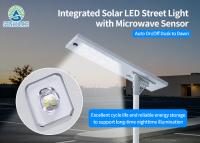 China Outdoor Solar Street Light  with High Conversion Monocrystalline Solar Panel, Auto On/Off Smart Lighting with Time & Light Control for sale