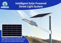 China High-Lumen Smart Solar Powered LED Street Light, Energy-Saving Microwave Induction Outdoor Lamp, Auto Dusk to Dawn Lighting for sale