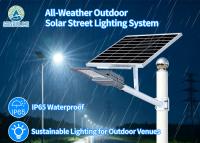 China IP65 Solar Powered LED Street Light, Anti-Rust Aluminum Alloy Outdoor Lamp,High Conversion Solar Panel & New Lithium Battery for sale