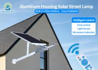China IP65 Solar Powered LED Street Light, Anti-Rust Aluminum Alloy Outdoor Lamp,High Conversion Solar Panel & New Lithium Battery for sale