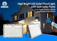 China Eco-Friendly Off-Grid Solar LED Flood Light, Zero Cost Wireless Exterior Flood Illumination for sale