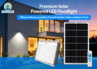 China Eco-Friendly Off-Grid Solar LED Flood Light, Zero Cost Wireless Exterior Flood Illumination for sale