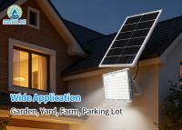 China 84 LED Solar Flood Light,IP65 Waterproof,Microwave Sensor Timer Light Control,Aluminum Wall Lamp for Yard Garden for sale