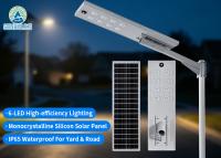 China 8‑COB Integrated Solar Street Light,IP65 Microwave Sensor Outdoor Solar Lamp,Aluminum No‑Wiring Road Light for sale