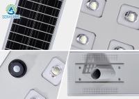 China 8‑COB Integrated Solar Street Light,IP65 Microwave Sensor Outdoor Solar Lamp,Aluminum No‑Wiring Road Light for sale