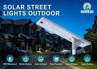 China 10‑COB High‑Power Solar Street Light,IP65 Microwave Sensor Solar Road Lamp,Aluminum All‑in‑One Outdoor Light for sale