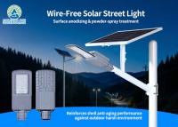 China Eco-Friendly Off-Grid Solar LED Street Light, Zero Electricity Bill Wireless Outdoor Road Illumination for sale
